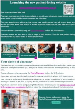 ICB Local formulary information – Community Pharmacy Humber